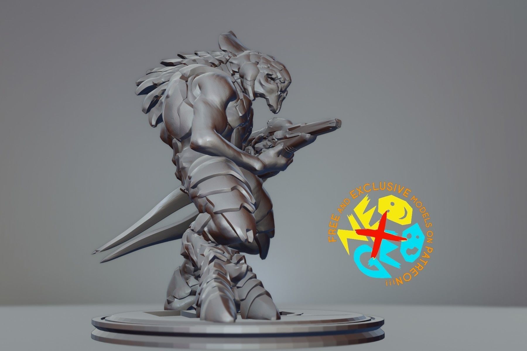 ARBITER - KILLER INSTINCT 3D model 3D printable | CGTrader