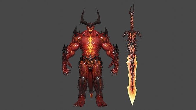 3D model Surtur VR / AR / low-poly | CGTrader