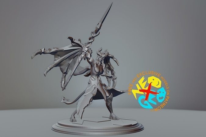 MOSKOV TWILIGHT DRAGON - MOBILE LEGENDS 3D model 3D printable | CGTrader