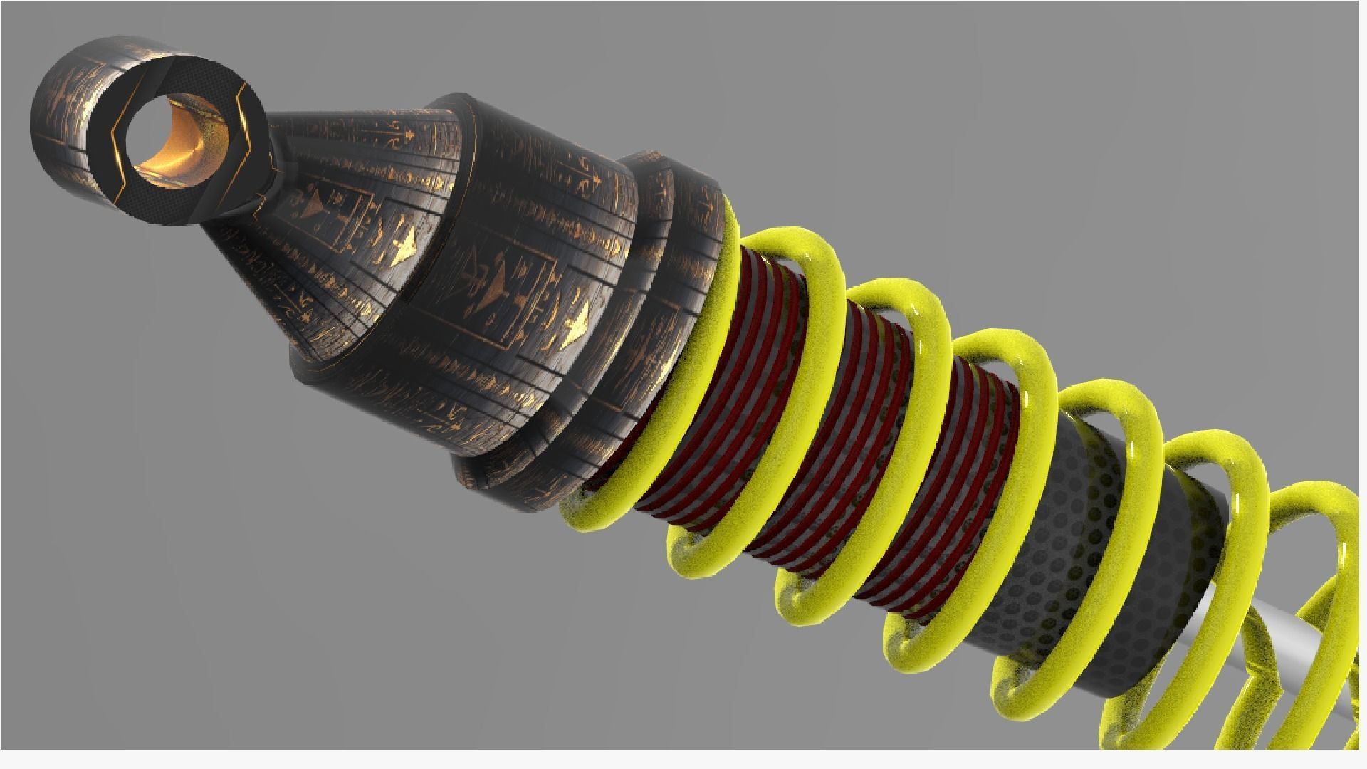 Shock absorber shock absorbing 3d printer free 3D model | CGTrader