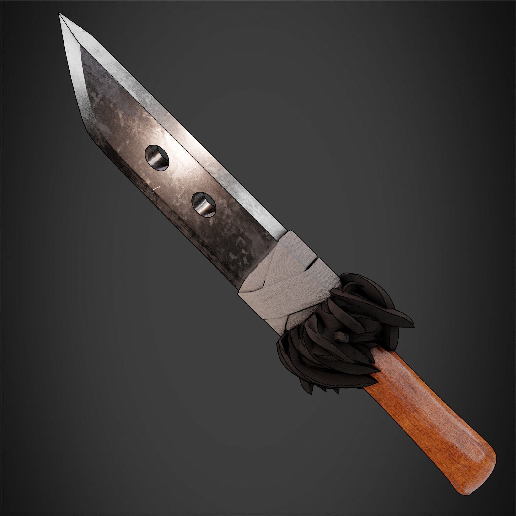 Jujutsu Kaisen Slaughter Demon Blade for Cosplay 3D model 3D printable ...