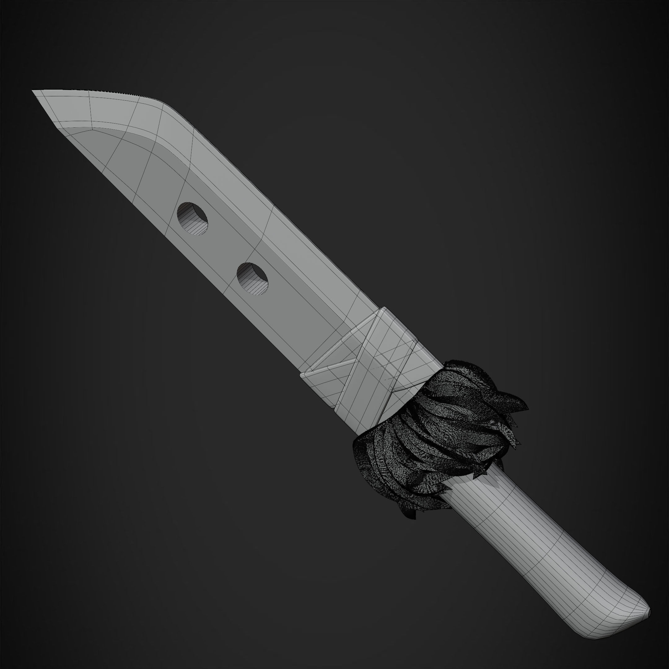 Jujutsu Kaisen Slaughter Demon Blade for Cosplay 3D model 3D printable ...