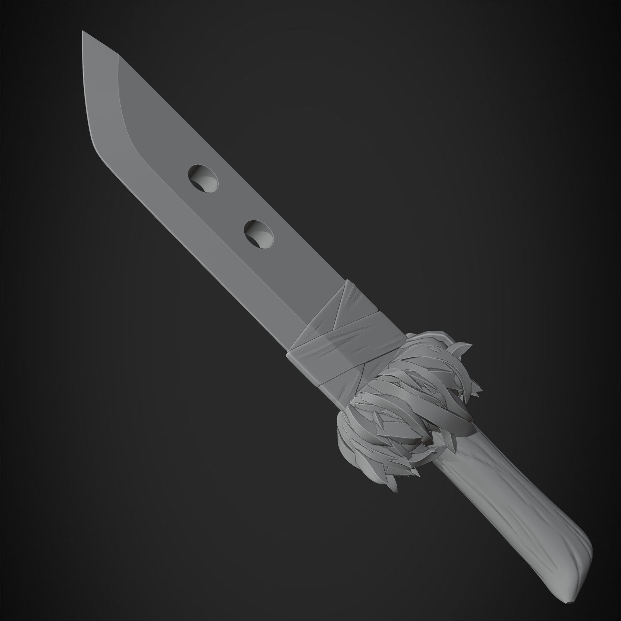 Jujutsu Kaisen Slaughter Demon Blade for Cosplay 3D model 3D printable ...
