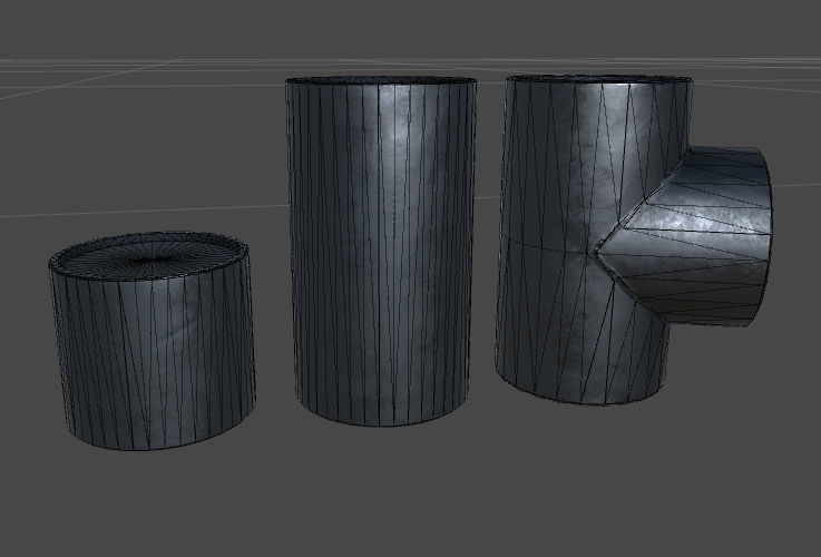 3D model Modular Pipework System VR / AR / low-poly | CGTrader