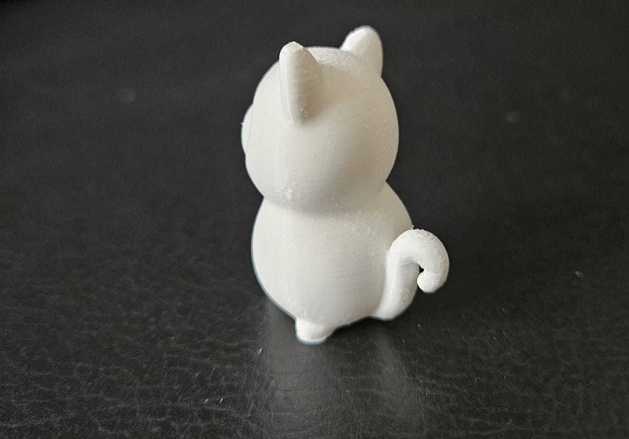 Cute Cat Looking up 3D model 3D printable | CGTrader