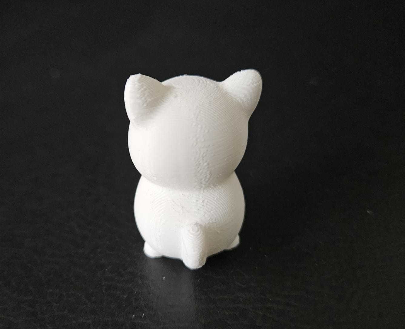 Cute Cat Looking up 3D model 3D printable | CGTrader