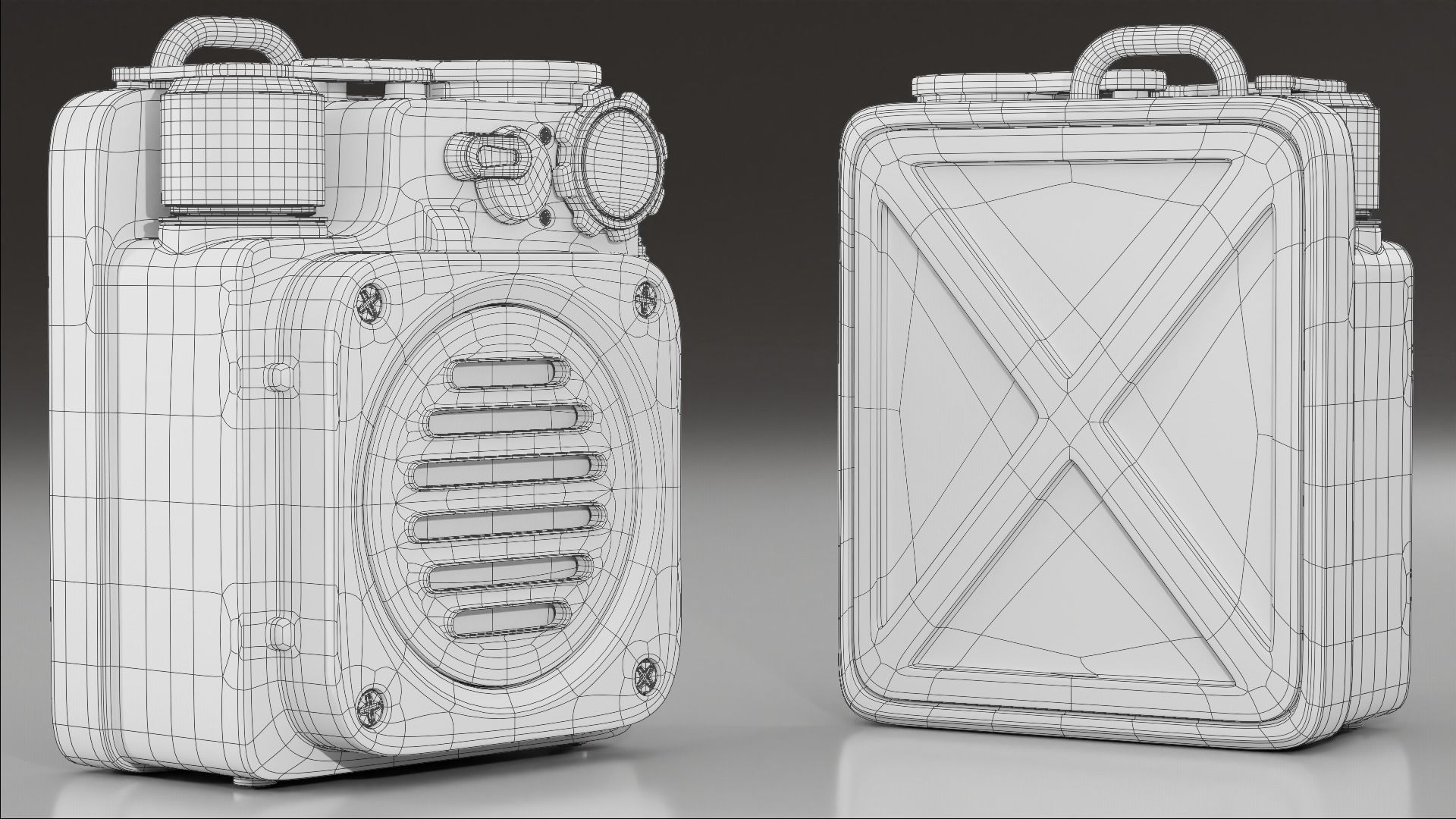 Muzen Wild Rugged Speaker 3D model | CGTrader