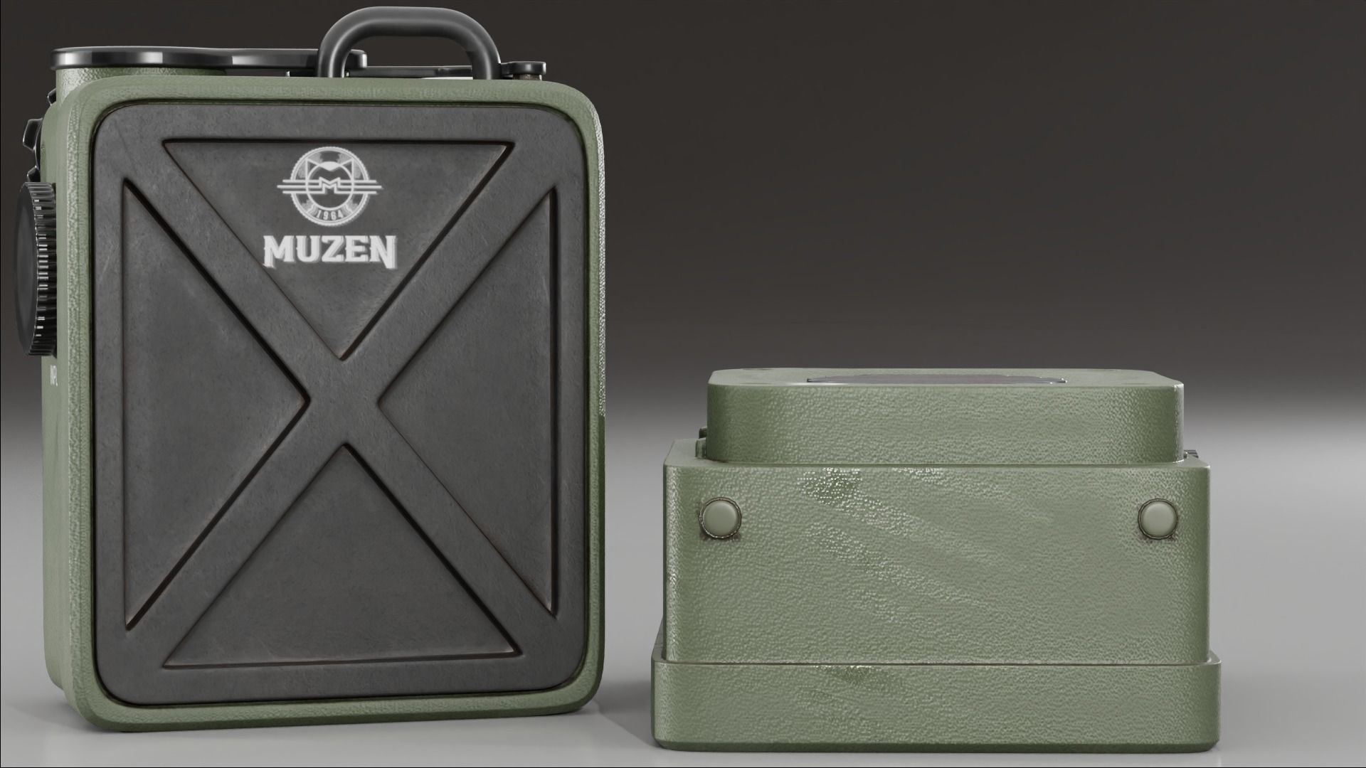Muzen Wild Rugged Speaker 3D model | CGTrader
