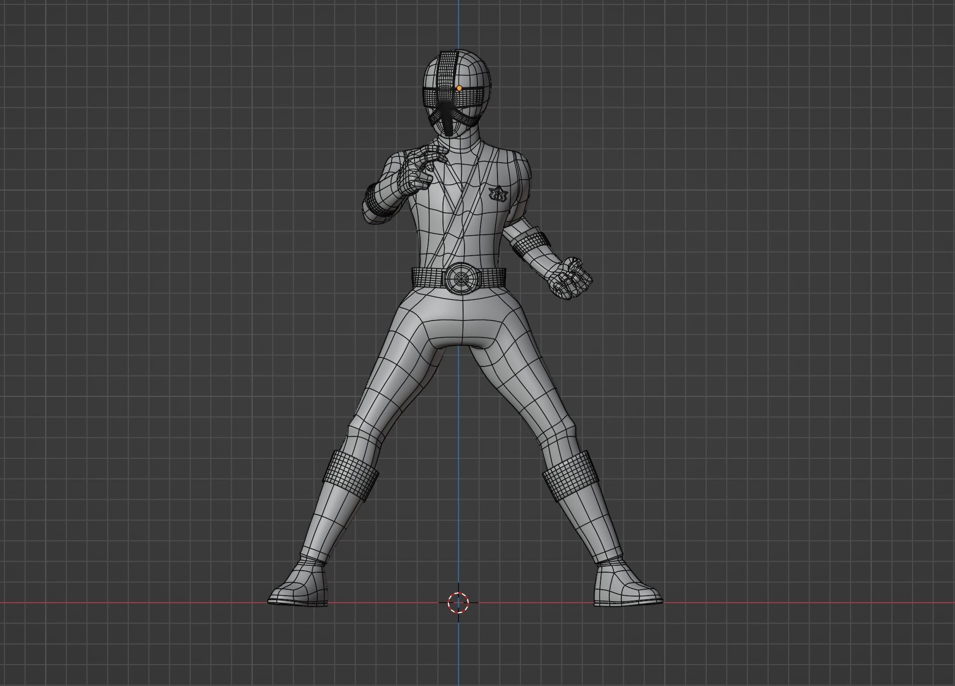 Green Samurai Ranger - Power Rangers Samurai 3D model rigged | CGTrader