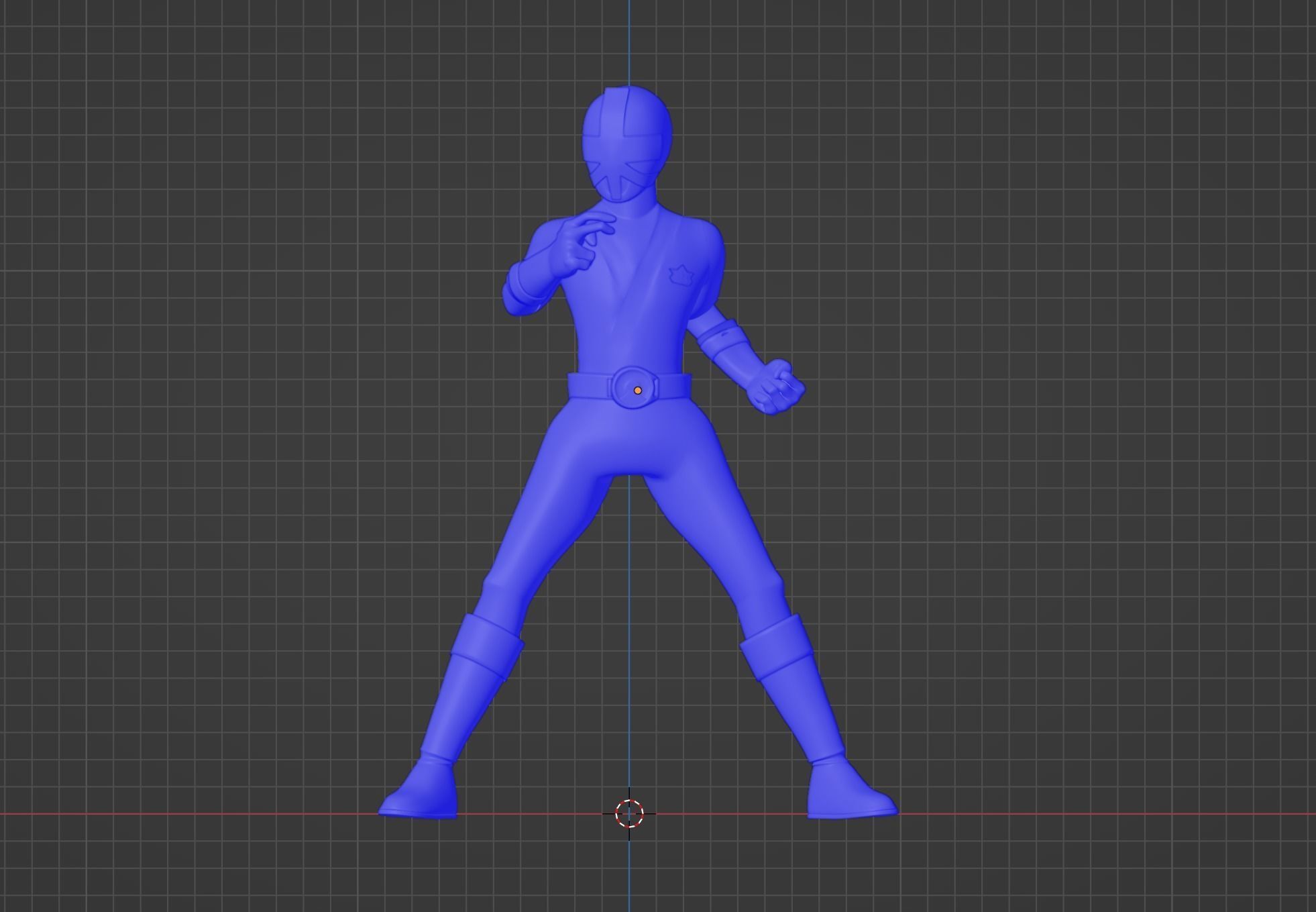 Green Samurai Ranger - Power Rangers Samurai 3D model rigged | CGTrader