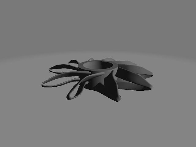 toroidal propeller free 3D model 3D printable | CGTrader