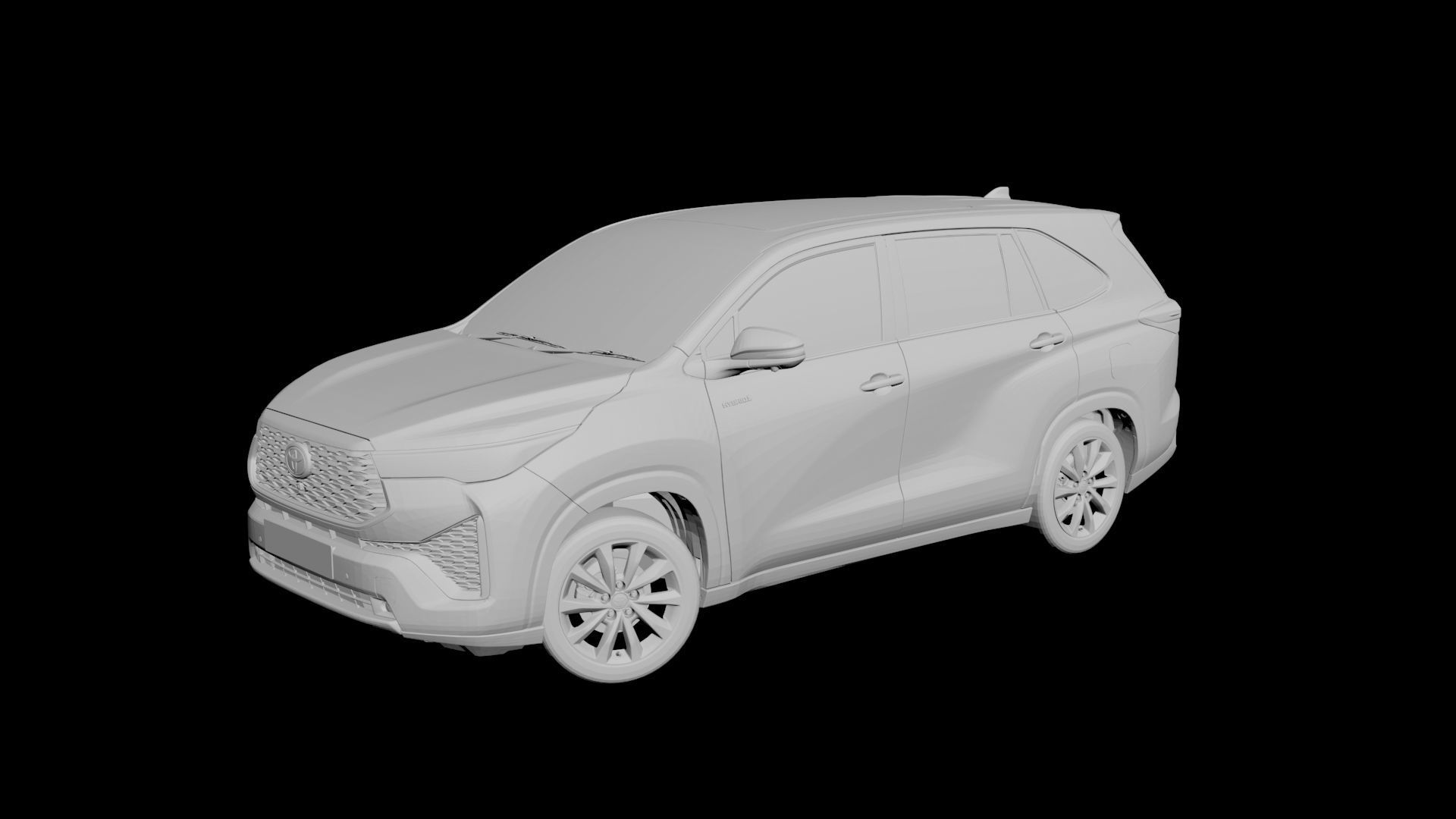 3D model Toyota Innova Hycross VR / AR / low-poly | CGTrader