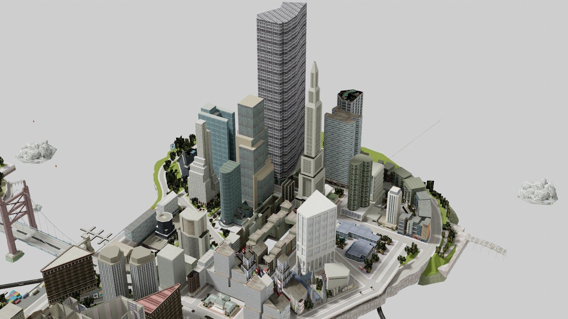 GTA 3 Map 3D model | CGTrader
