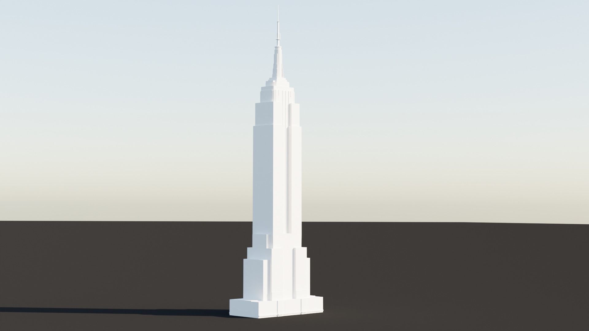 3D model Empire State Building VR / AR / low-poly | CGTrader