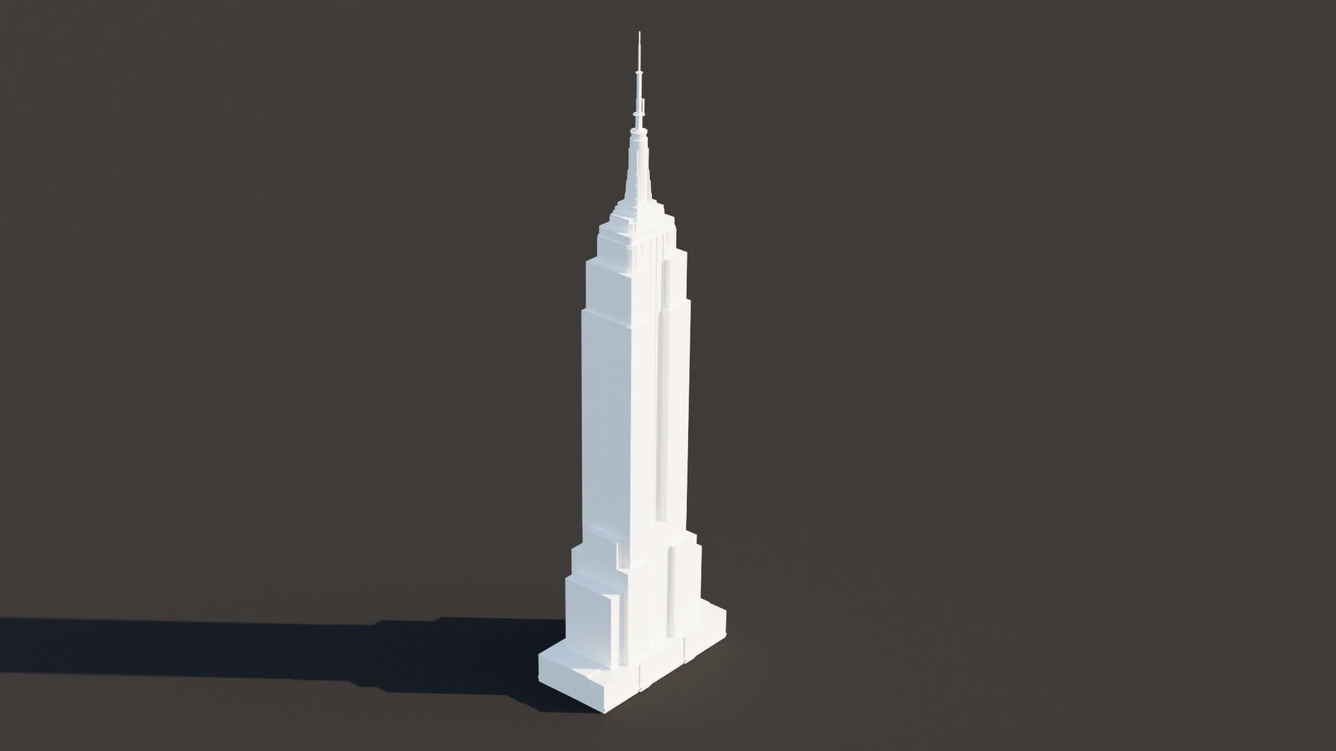 3D model Empire State Building VR / AR / low-poly | CGTrader