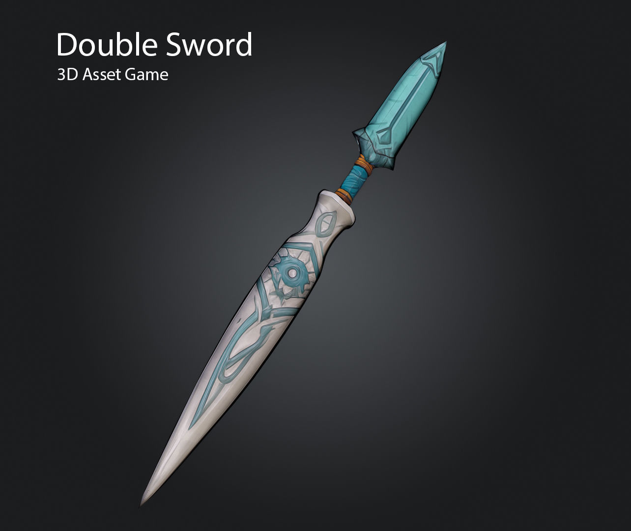 Double Sword free VR / AR / low-poly 3D model | CGTrader