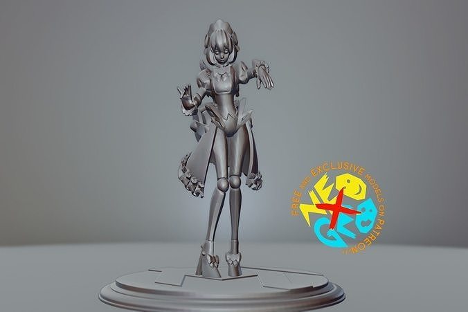 ANGELA DOLL AND LOVE - MOBILE LEGENDS 3D model 3D printable | CGTrader