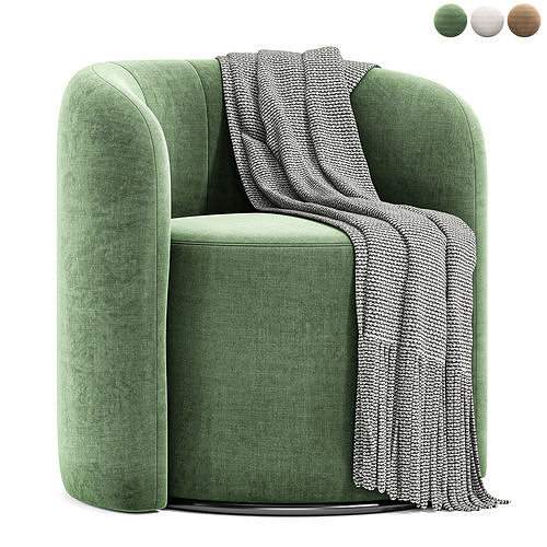 Manic Arimchair By Divan 3D model | CGTrader