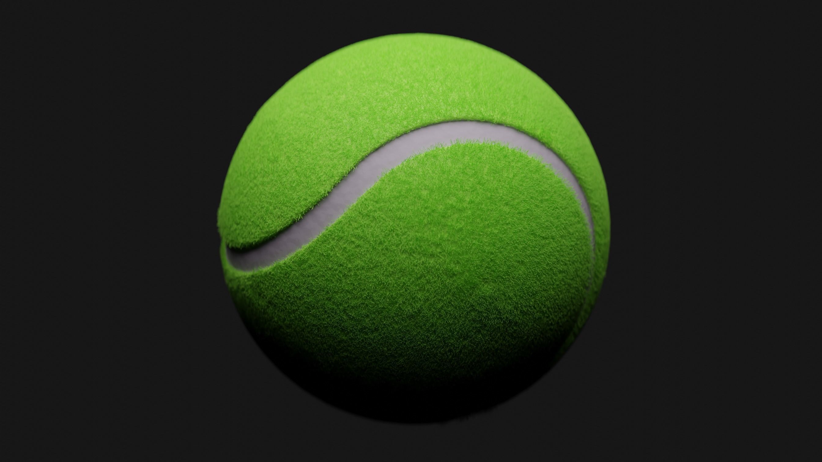 Realistic Tennis Ball model 3D model | CGTrader