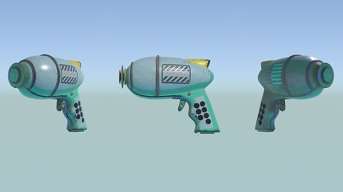 3D model Pew Pew Gun VR / AR / low-poly | CGTrader