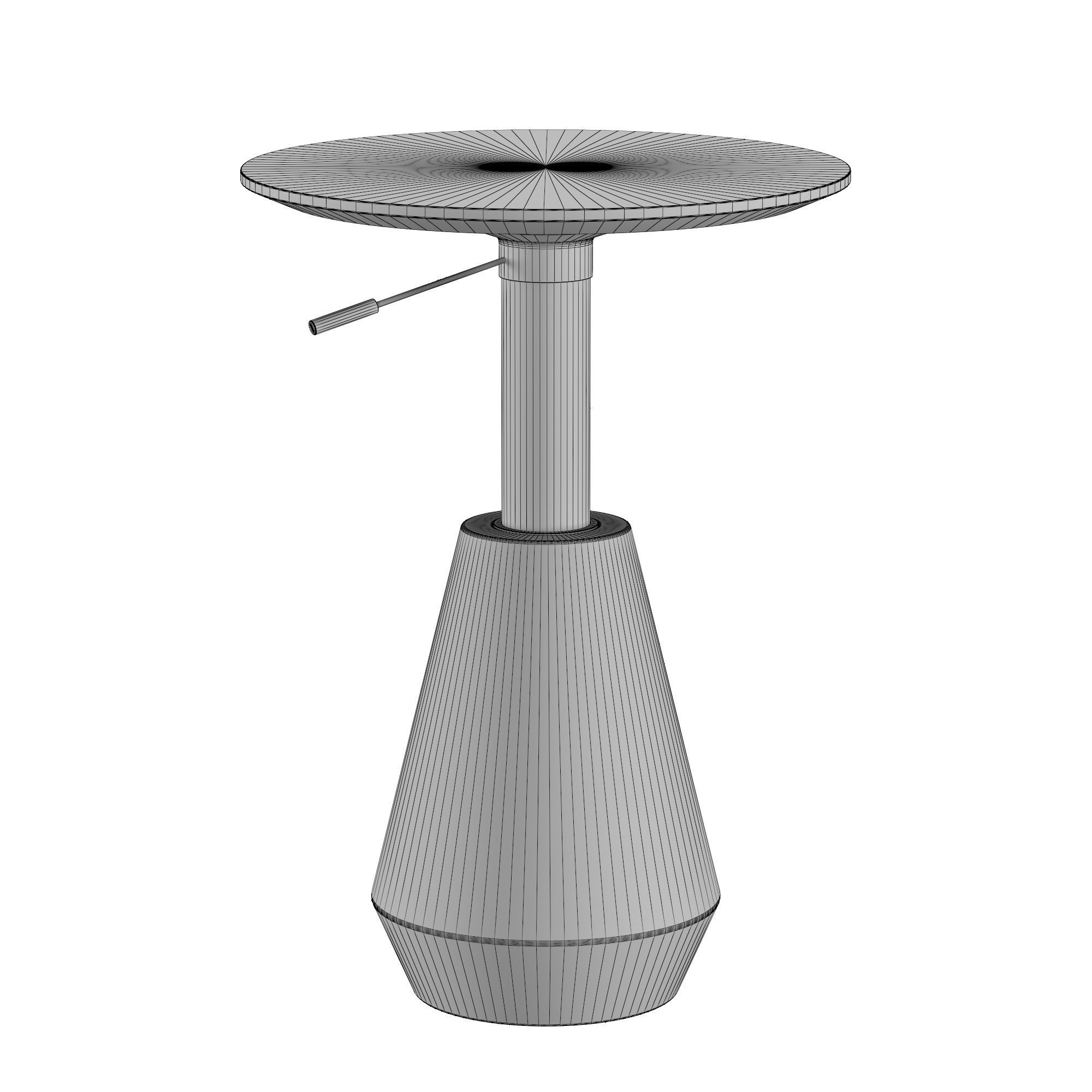 Tear Drop Table 55831 3D model | CGTrader