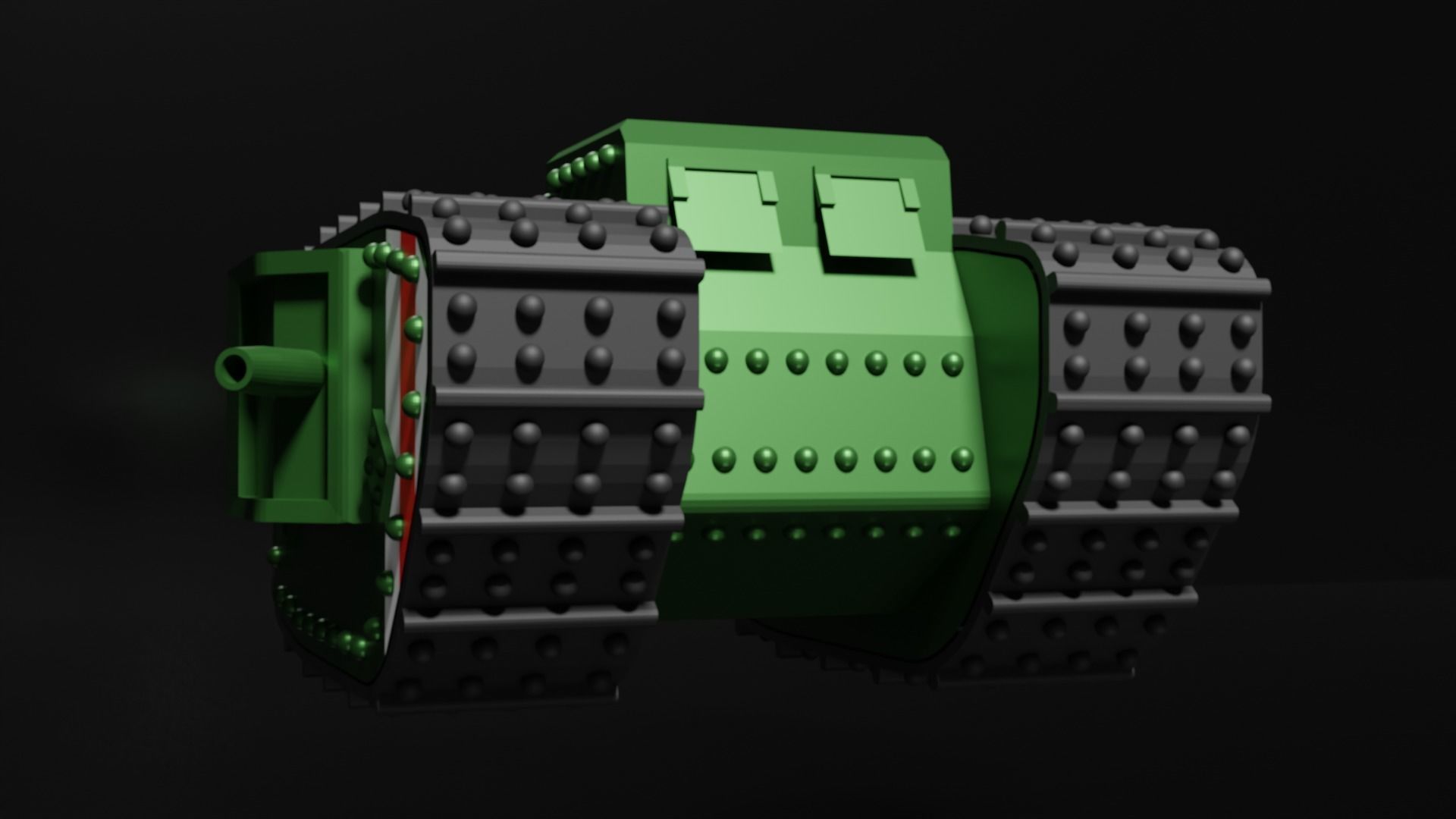 3D model Anime Tank VR / AR / low-poly | CGTrader