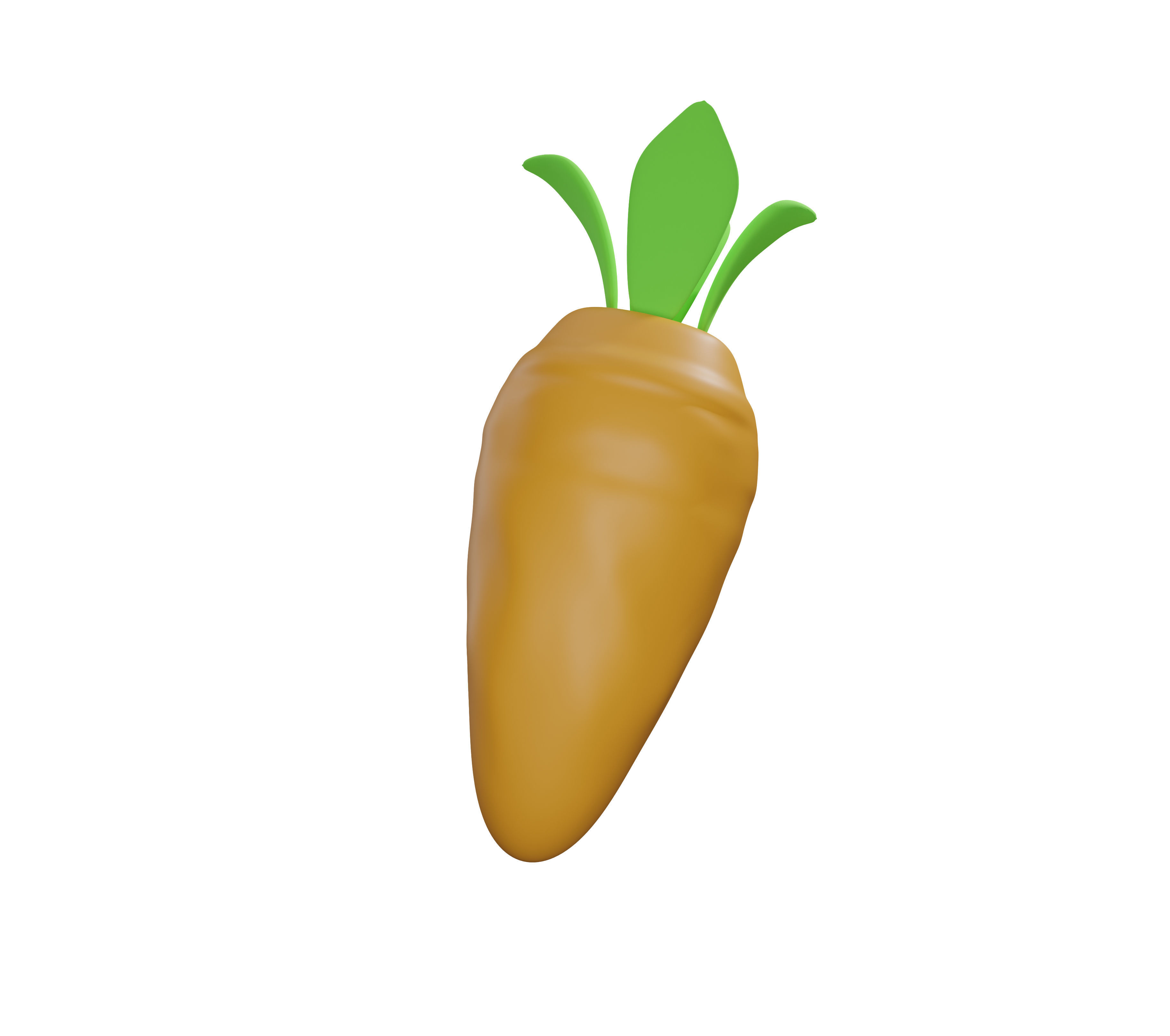 Cute carrot model 3D from blender free 3D model | CGTrader