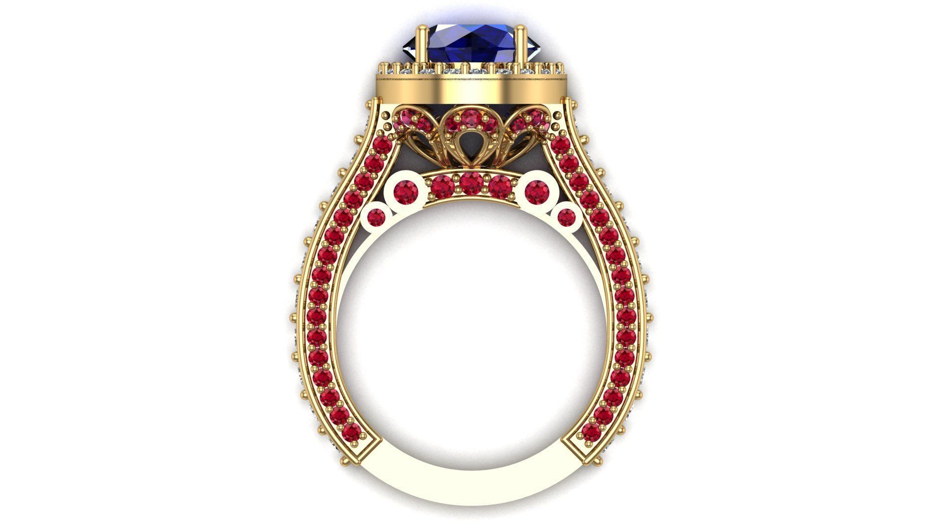 Special Ring A41 3D model 3D printable | CGTrader