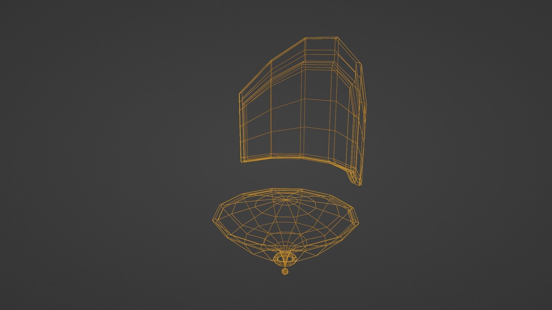 3D model Simple Sci-Fi Furniture Pack VR / AR / low-poly | CGTrader