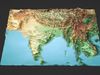 3D model India Map Topography VR / AR / low-poly | CGTrader