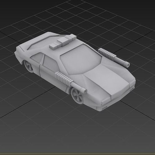 Twisted Metal 2 Outlaw 3D model 3D printable | CGTrader