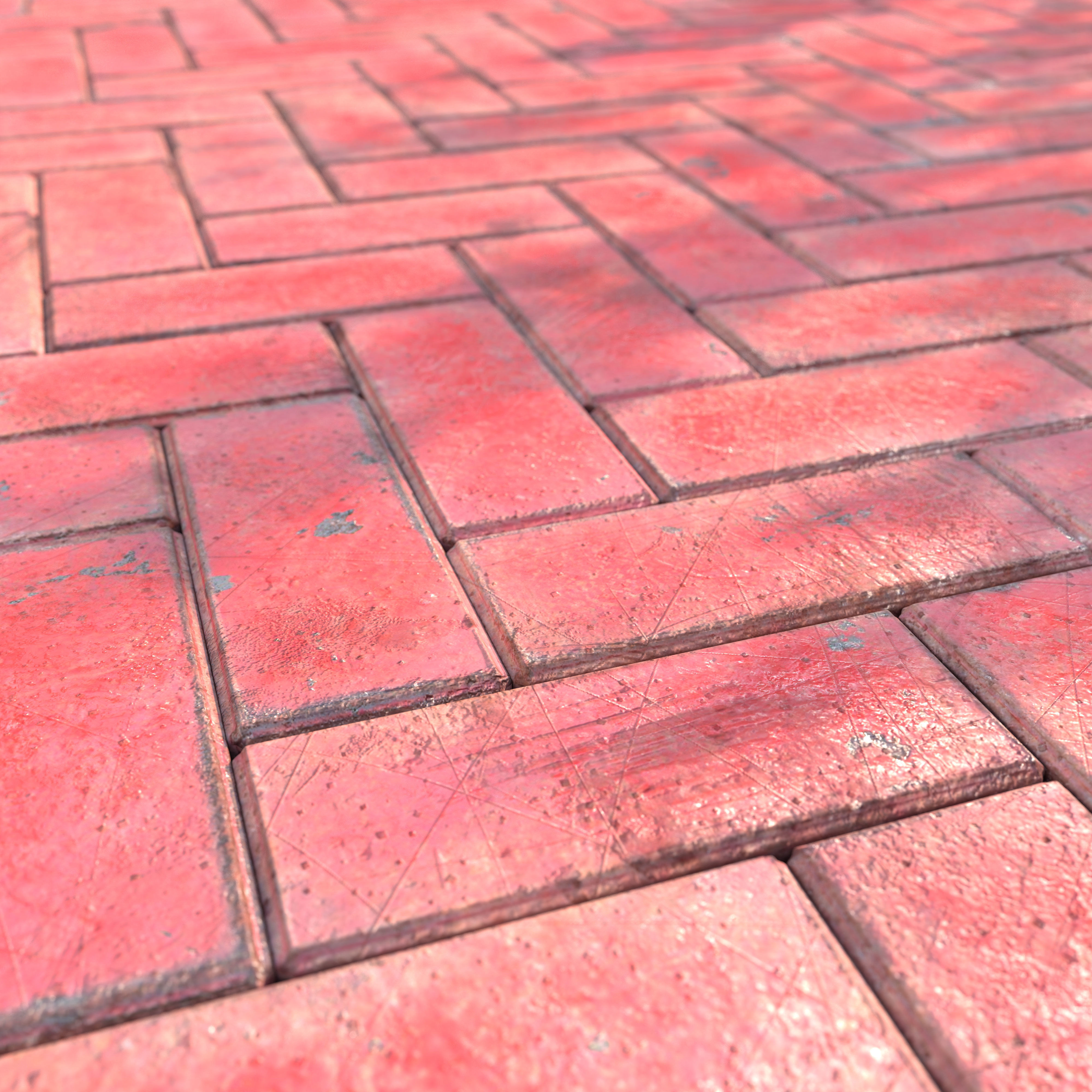stone walkway paving 3d model -006 3D model | CGTrader