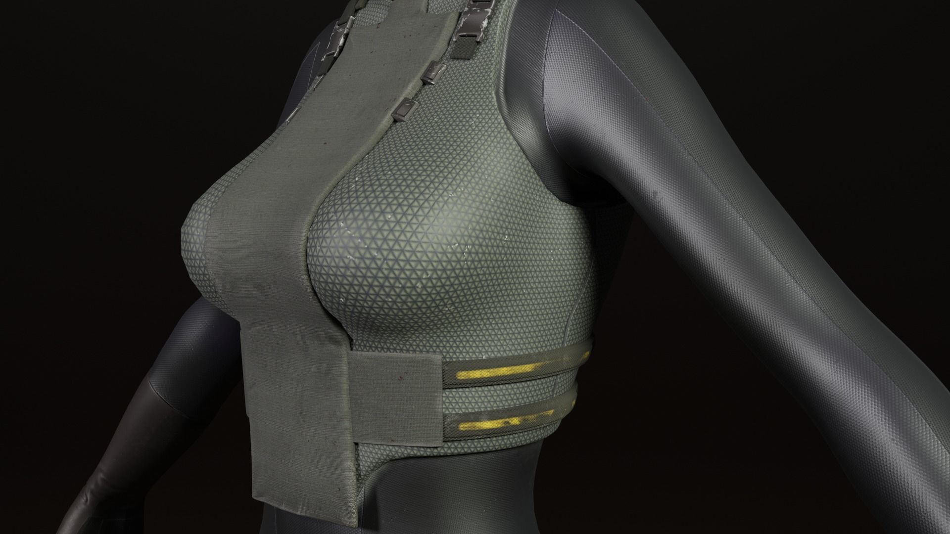 3D model sci-fi character VR / AR / low-poly | CGTrader