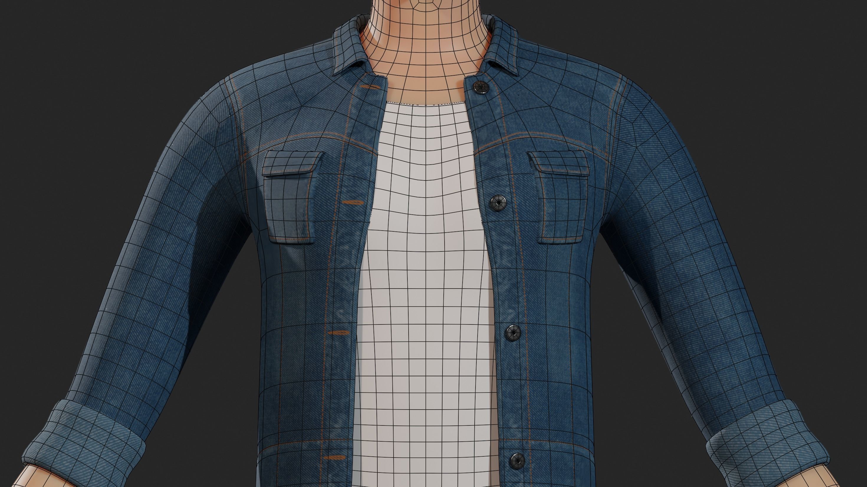 3D model White Girl Cartoon Character Michelle VR / AR / low-poly ...