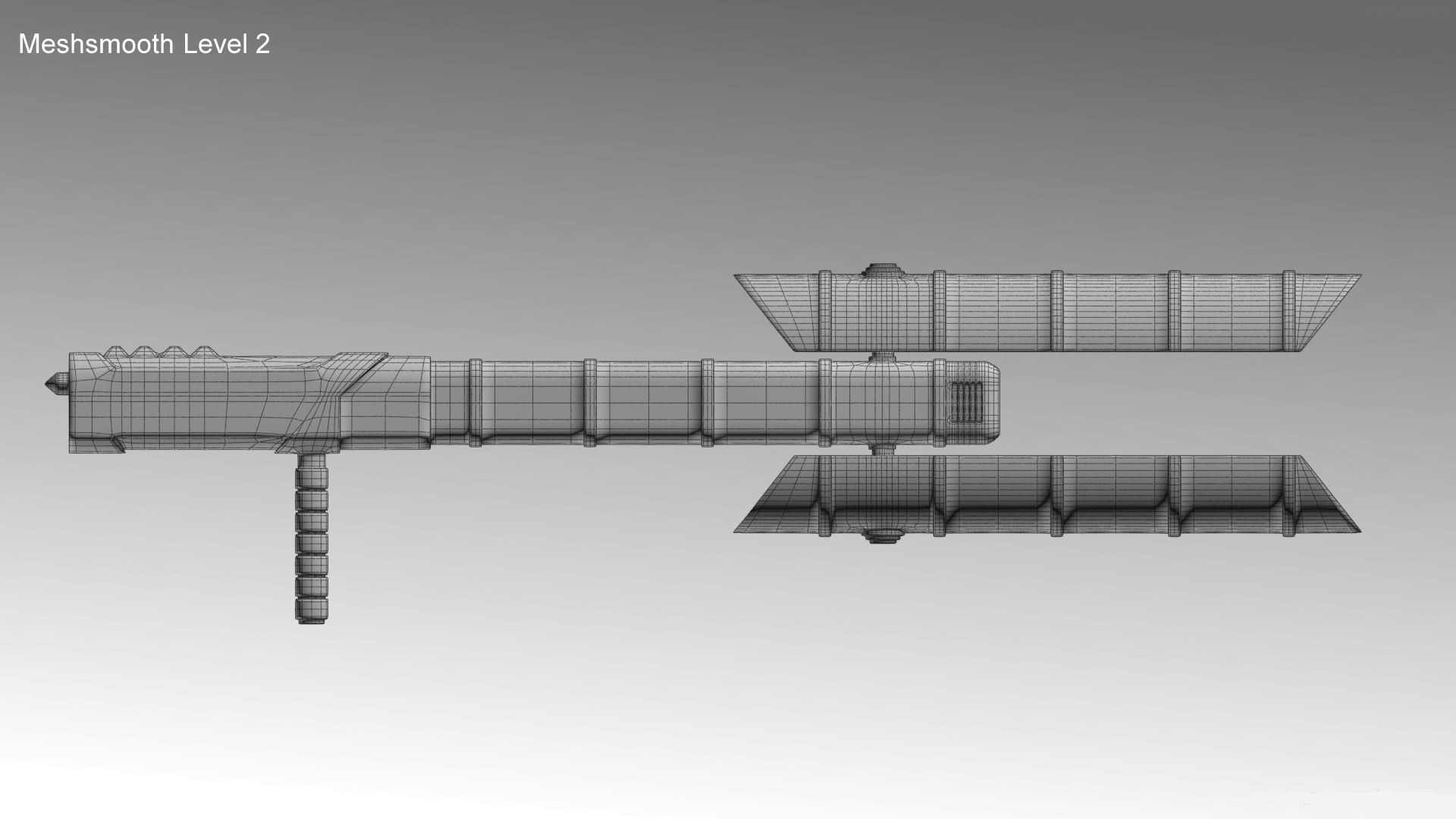 First Order Stormtrooper Baton free VR / AR / low-poly 3D model | CGTrader