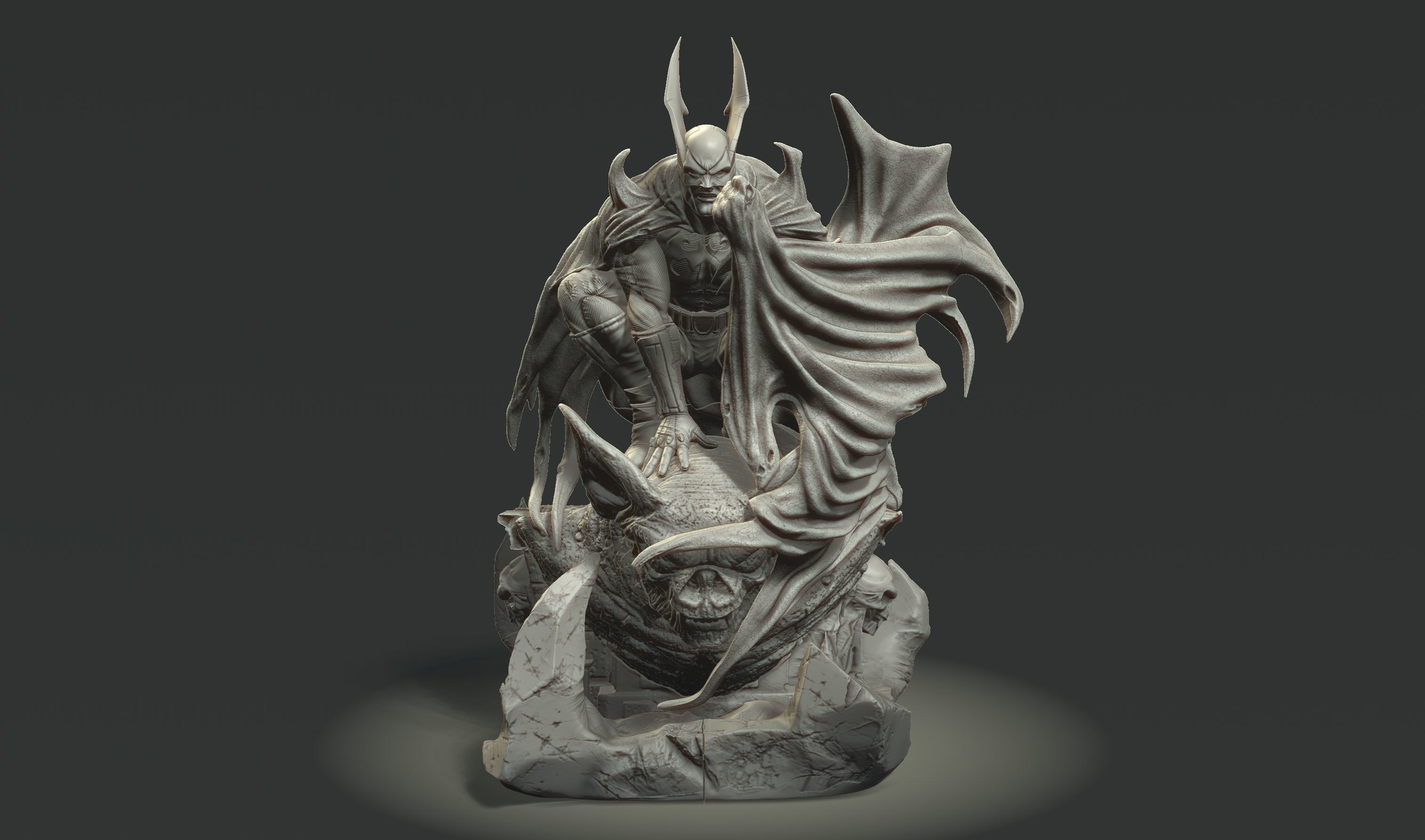 Batman Vs Goblin 3D model 3D printable | CGTrader