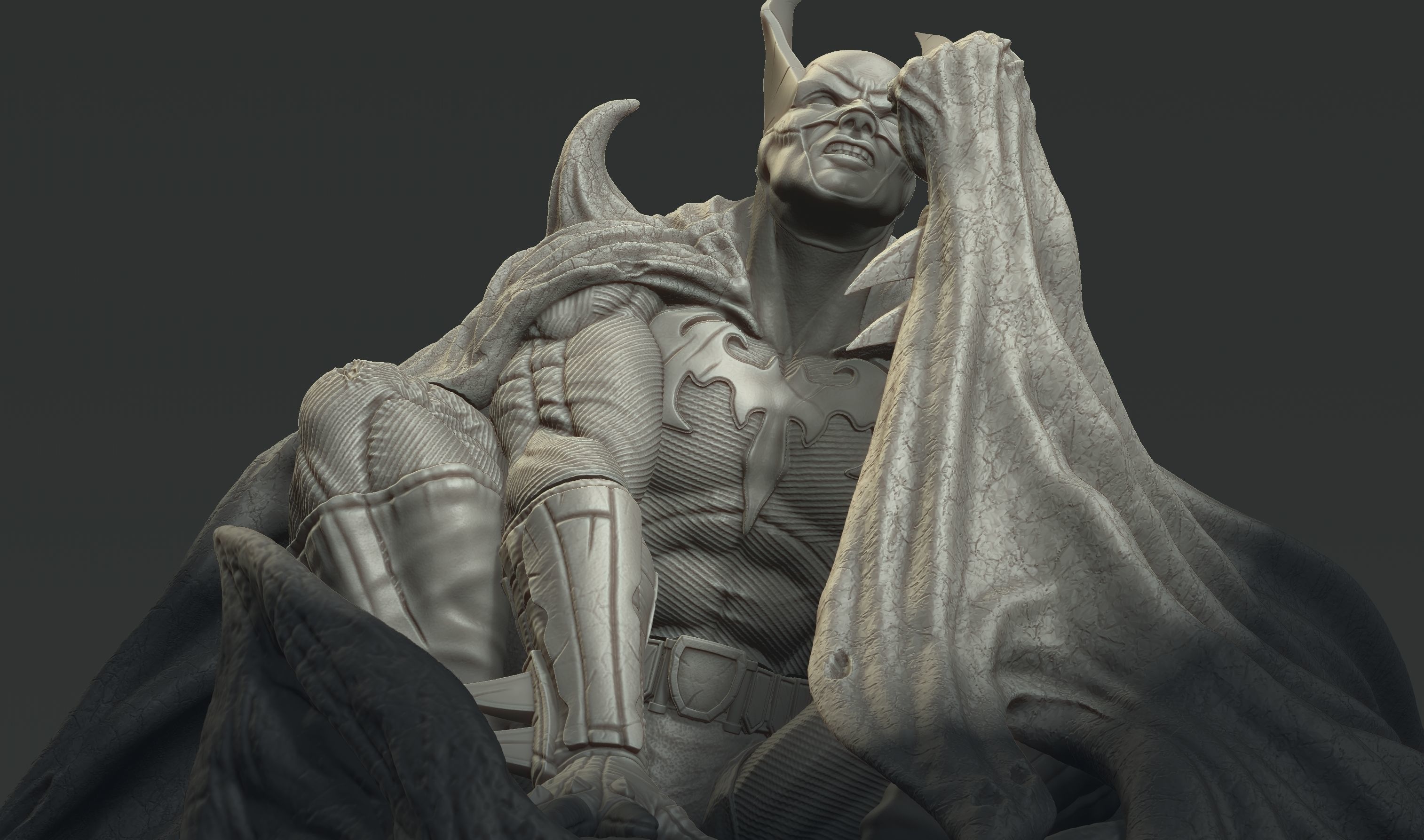 Batman Vs Goblin 3D model 3D printable | CGTrader