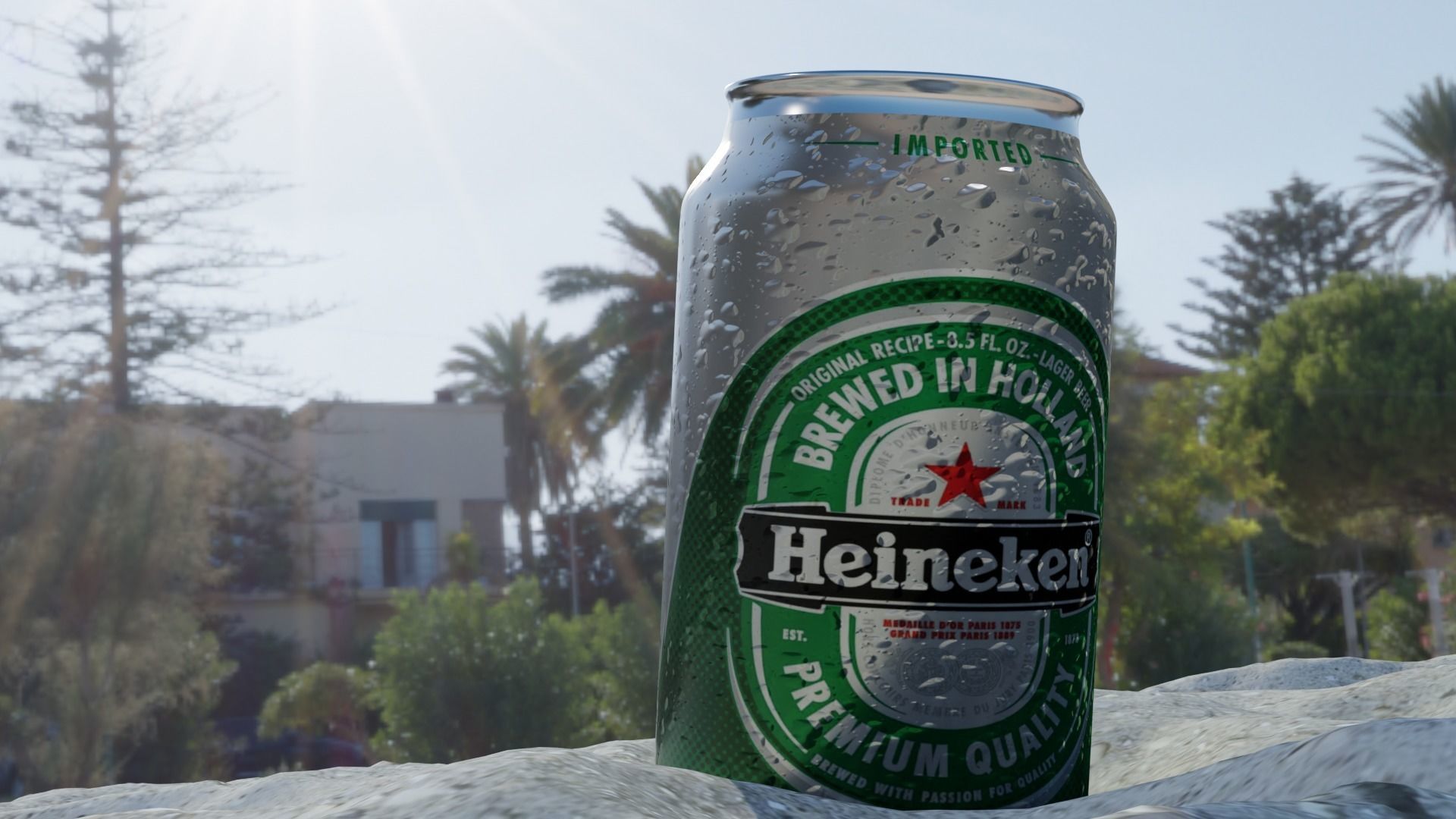 Heineken Beer Can 3D model | CGTrader