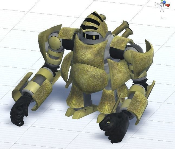 3D model Robot-Heavy-cavalry VR / AR / low-poly animated | CGTrader