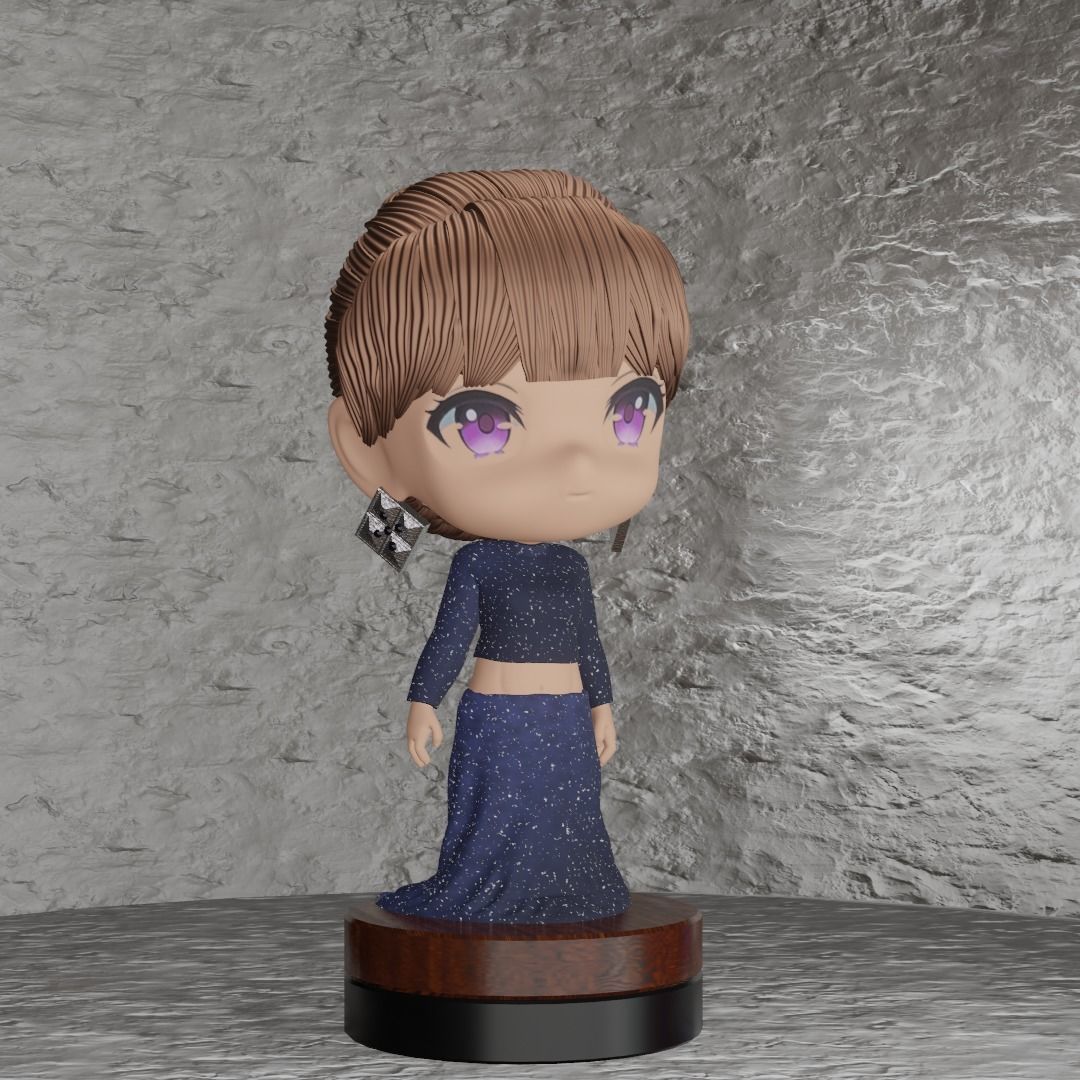 Taylor Swift 3D model 3D printable | CGTrader