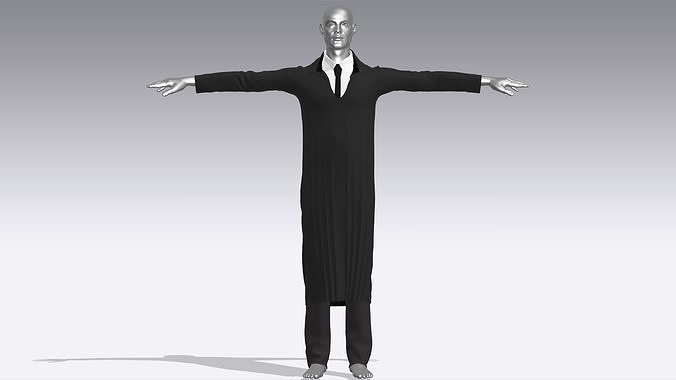 3D model Judge Costume VR / AR / low-poly | CGTrader