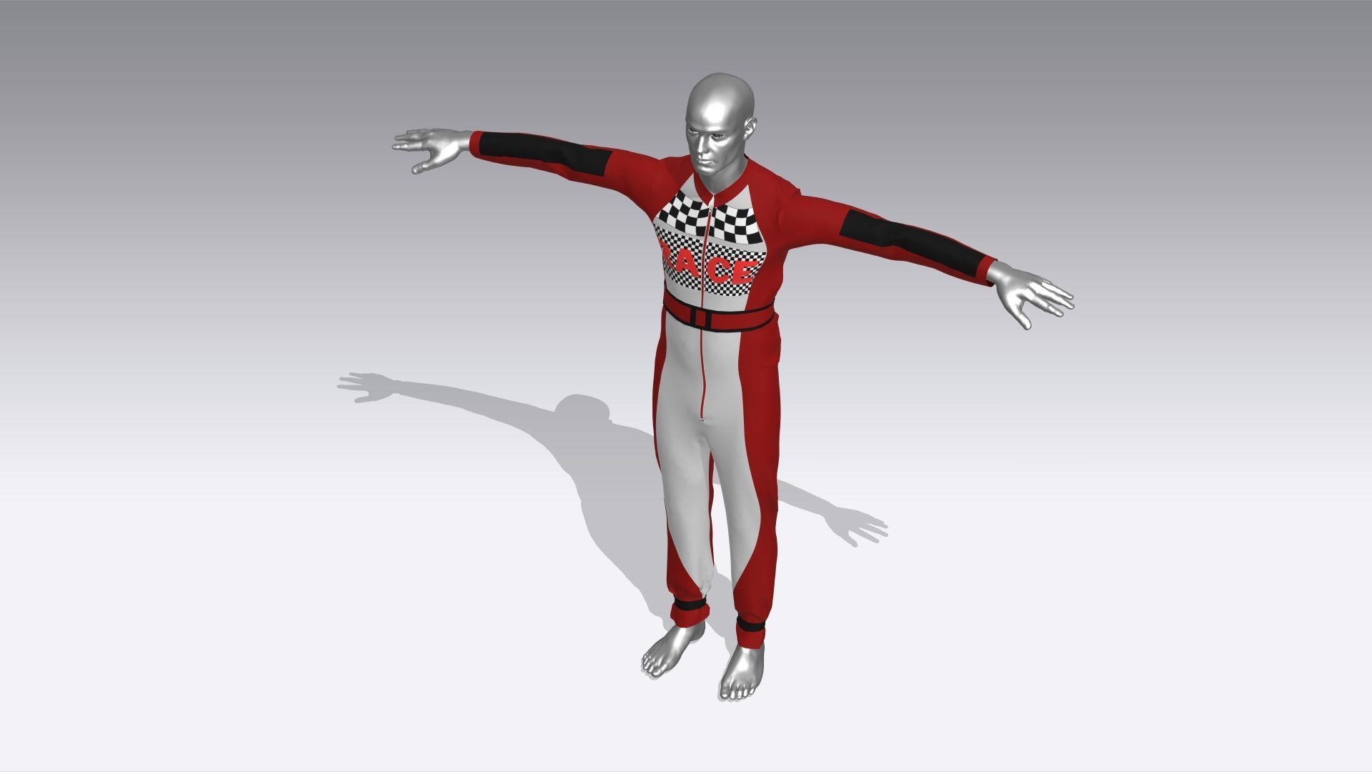 3D model Racing Custom Driver Suits VR / AR / low-poly | CGTrader