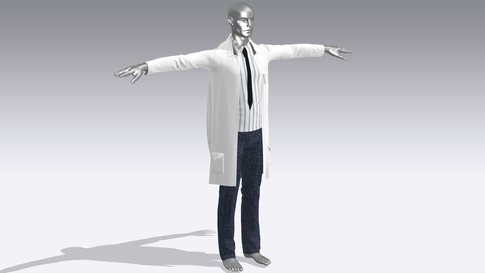 3D model Scientist Cloth VR / AR / low-poly | CGTrader