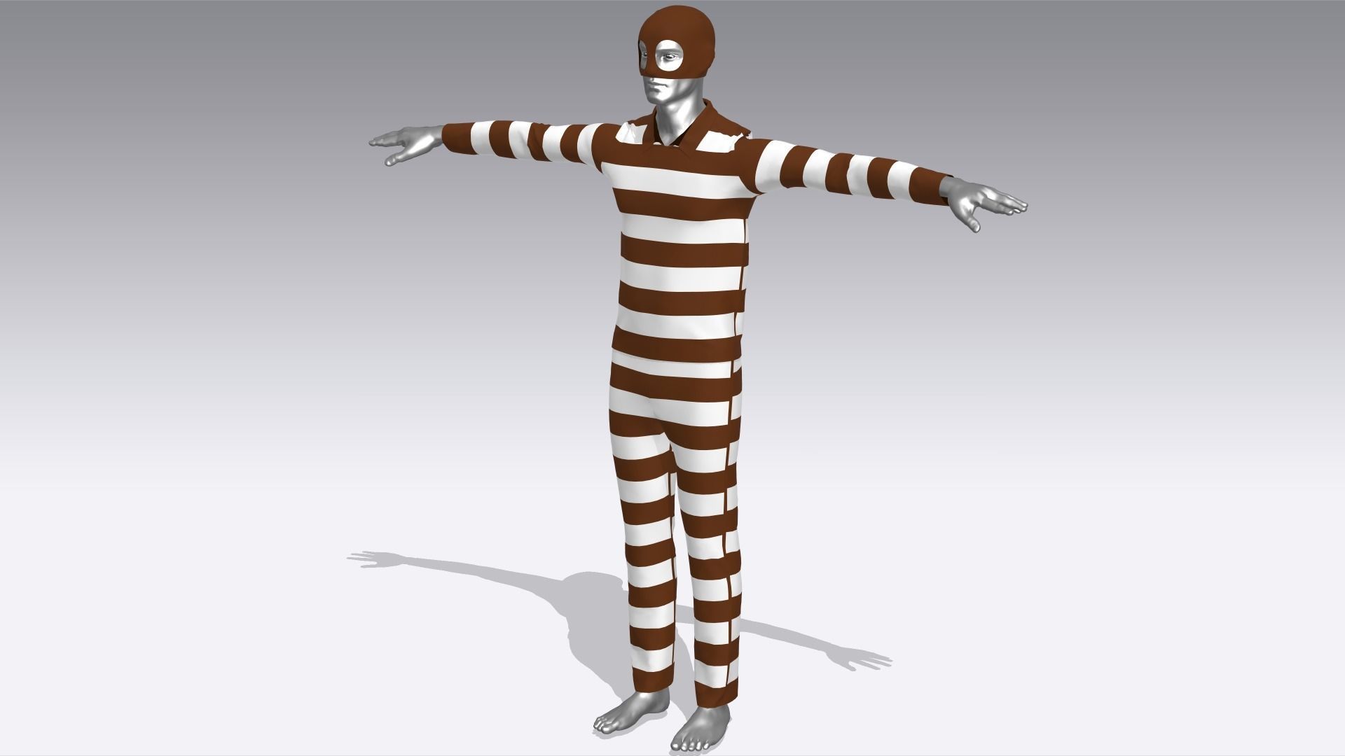 3D model Thief Outfit VR / AR / low-poly | CGTrader