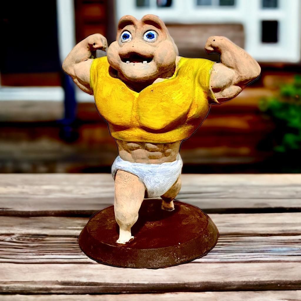 Baby sinclair swole body 3D model 3D printable | CGTrader