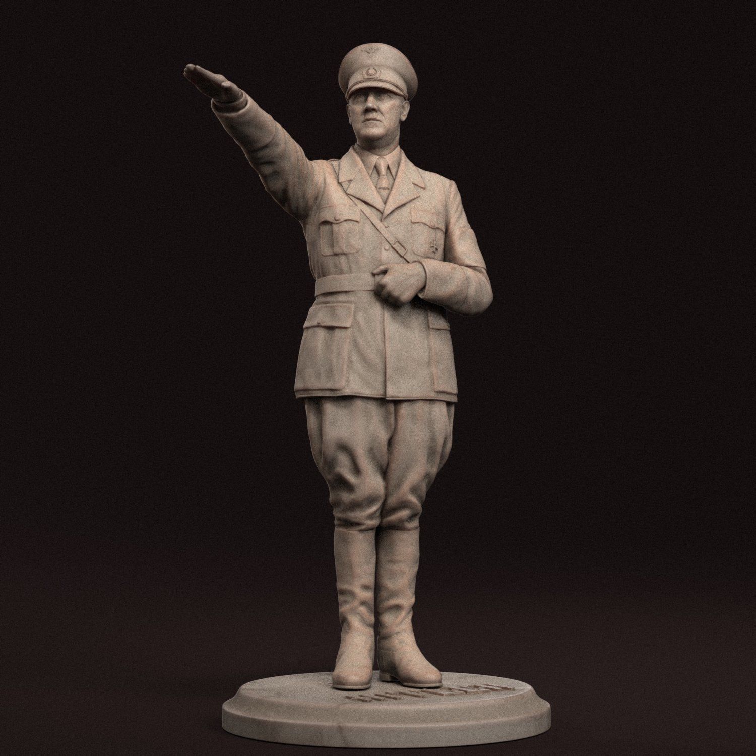 Adolf Hitler 3D model 3D printable | CGTrader