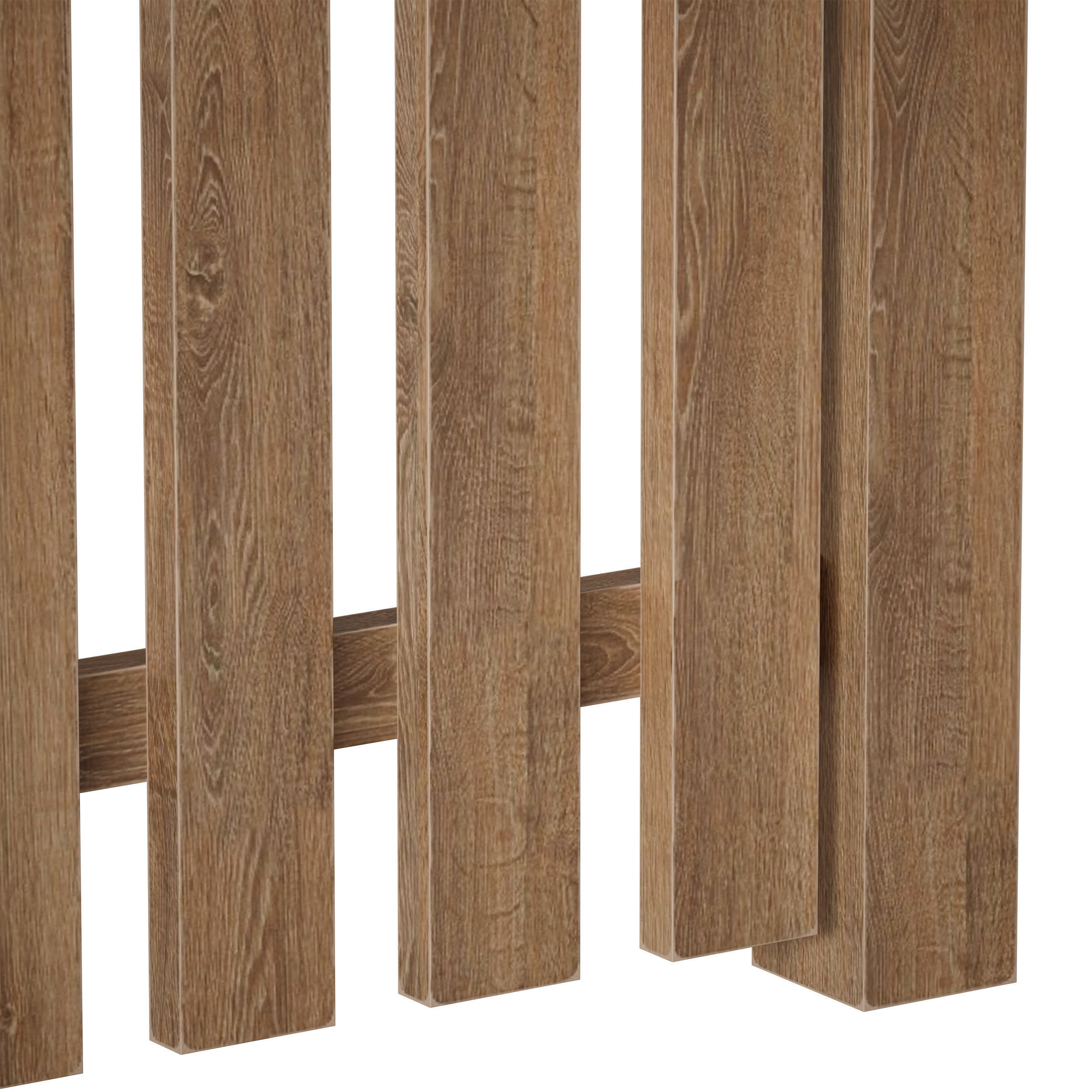 Wooden picket fence with wicket and gate 3D model | CGTrader