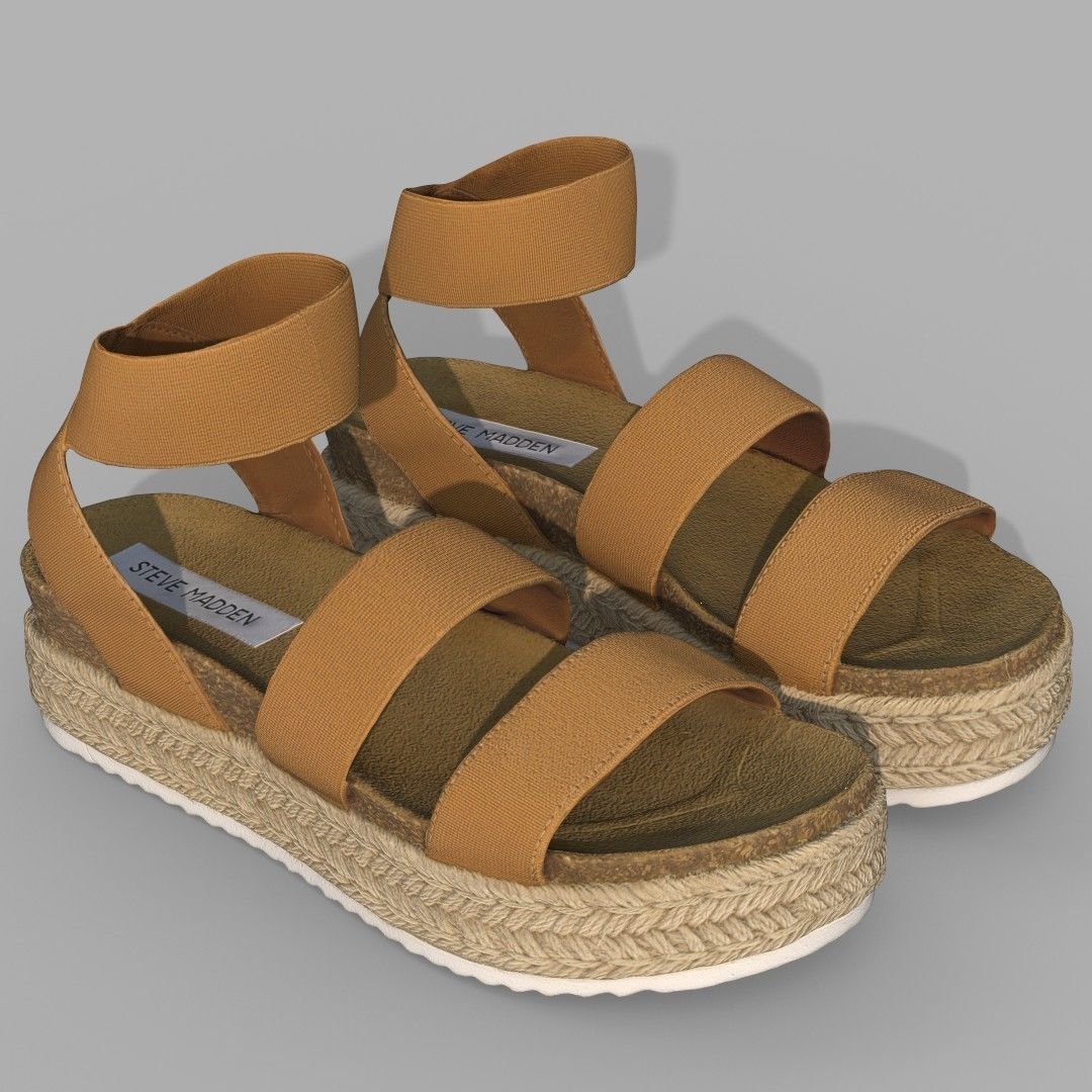 Woman Shoes Steve Madden 3D model | CGTrader
