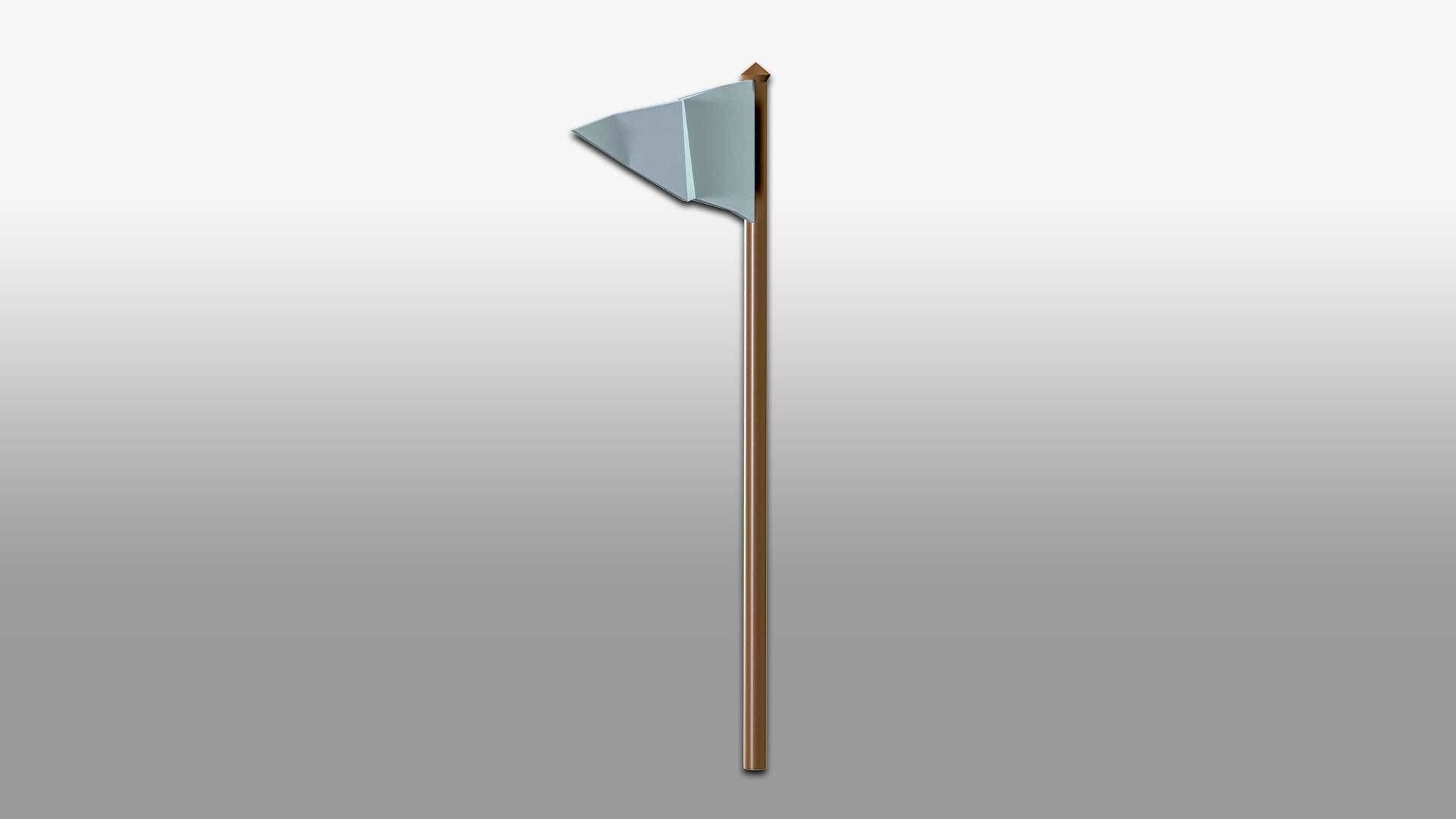 Pennant Flag free 3D model | CGTrader