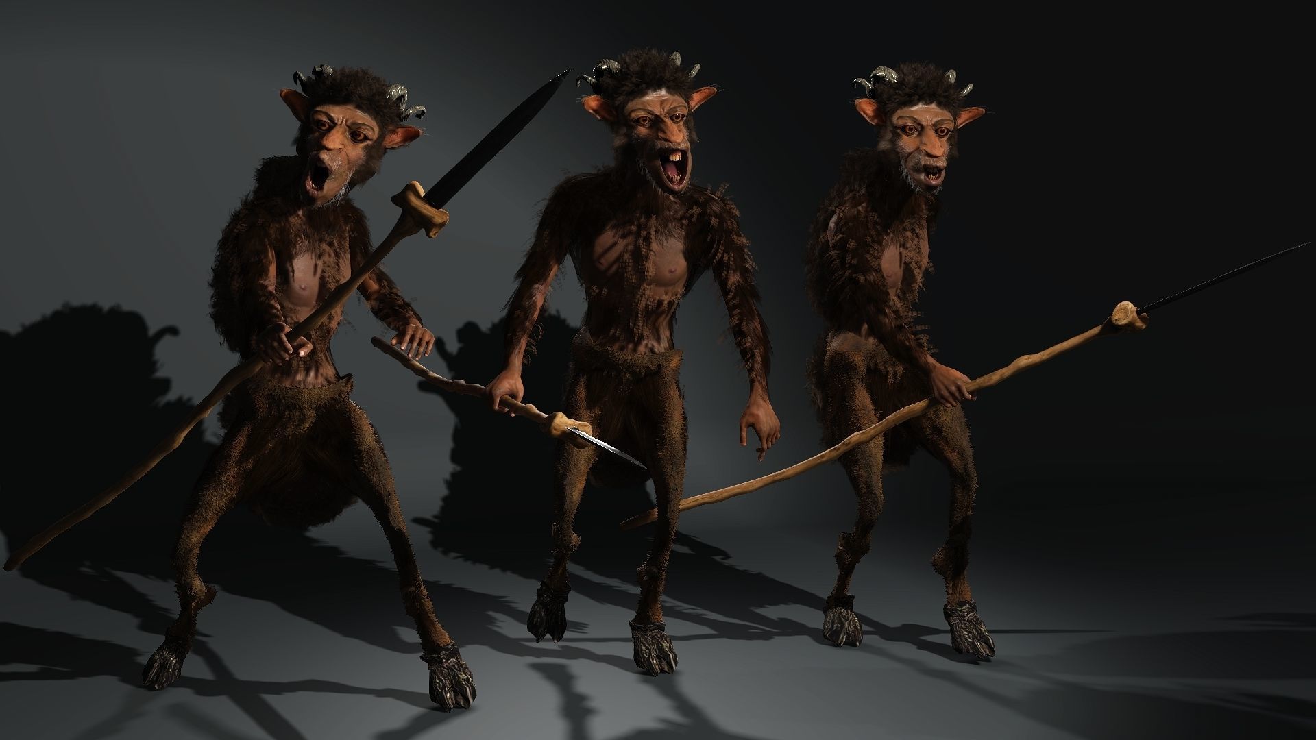 Warrior sheep High quality character full Rigged and Animated 3D model ...